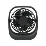 Mainstays 5-inch Portable Rechargeable USB Personal Tabletop Fan in ...