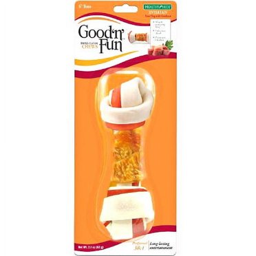 Good 'n' Fun Triple Flavor Chips, Long-Lasting Dog Chews, 4 oz ...