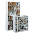 Safco E-Z Stor Grey Steel Mail Organizer - 18 Compartments - Walmart.com
