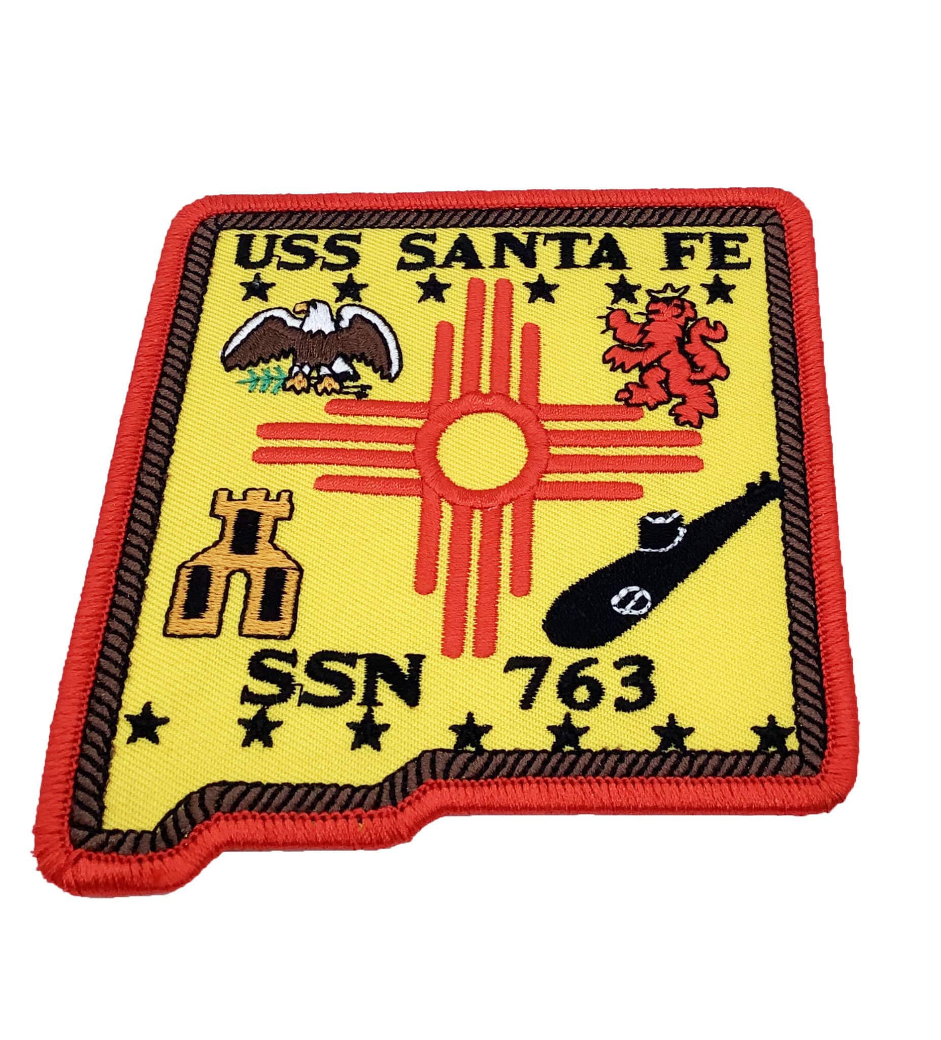 USS Santa Fe (SSN-763) Patch – Plastic Backing - Walmart.com
