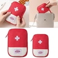 Apooke 2 Pack Travel Empty First Aids Pouch Portable Empty Aid Medical ...