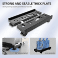 MRSXXNTY Adjustable Mobile CPU Stand, Ventilated Computer Tower Stand ...