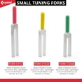 Color-Coded Tuning Fork, Crystal Tuning Fork for Healing, Medical-Grade ...