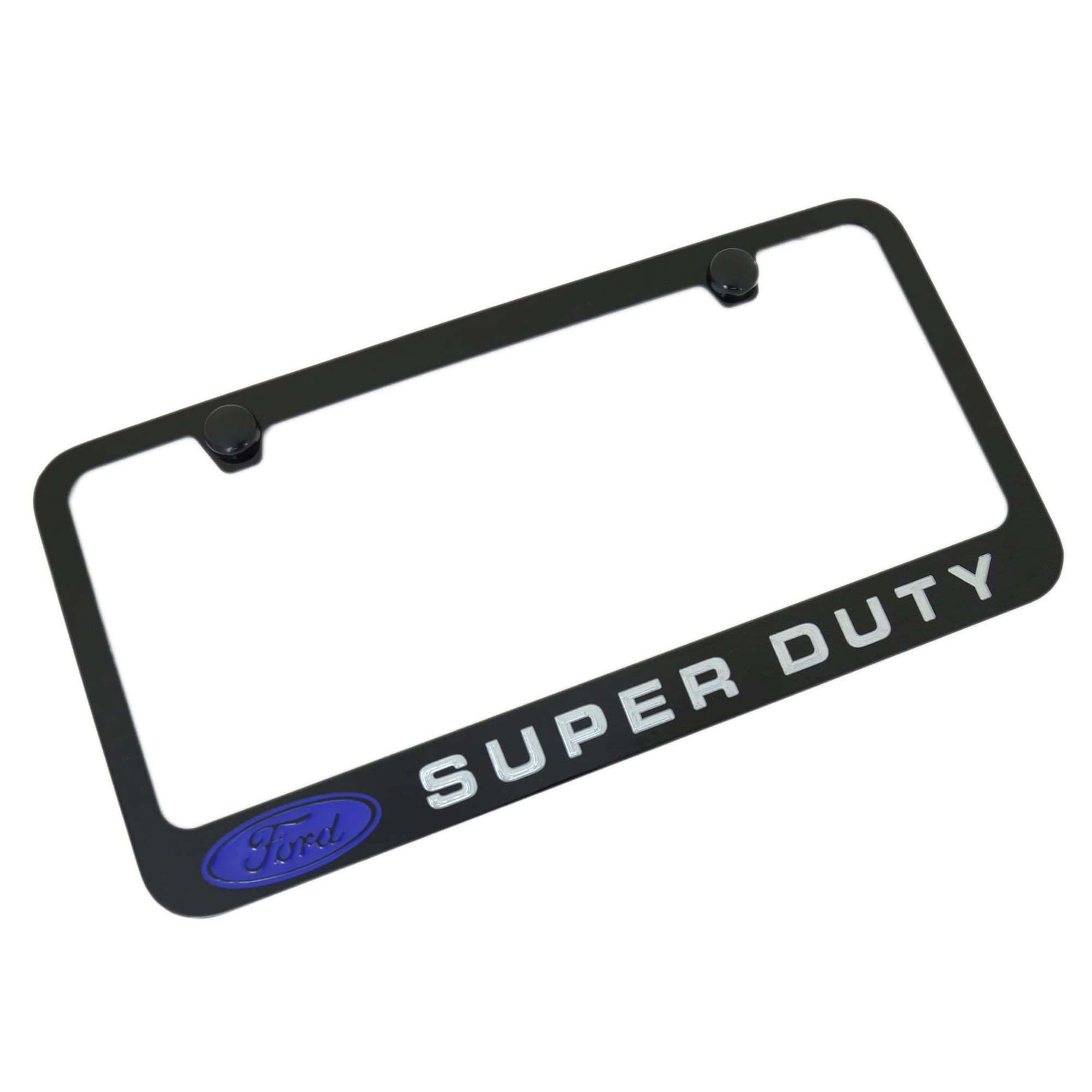 Ford Super Duty License Plate Frame (Black) - Walmart.com