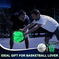 3 Pcs Glow Basketball Set, Includes Size 7 Glowing Basketball Light up ...