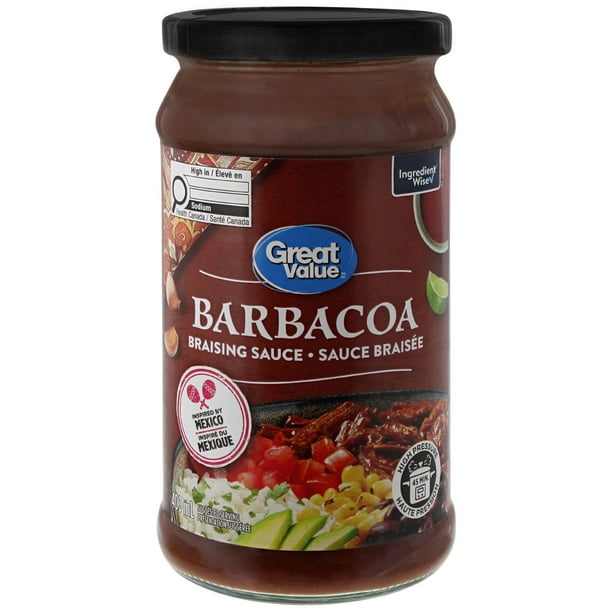 Great Value Barbacoa Braising Sauce, 400 mL - Walmart.ca