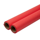 JAM Paper Matte Wrapping Paper, 52.6 Sq ft Total, Matte Red, 2 Pack ...