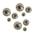 Eyeball Orb Halloween Decorations, Lightweight Home Decor, 9 Pieces Set ...