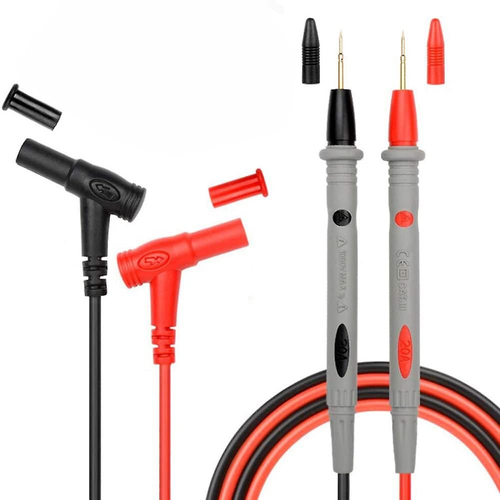 Kit de cables de prueba de conector banana para multímetro, sondas ...