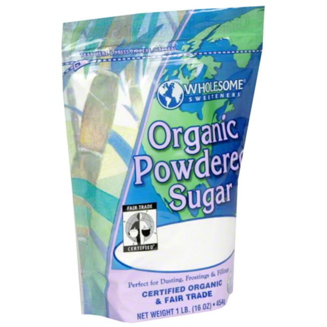 Wholesome Organic Powdered Confectioners Sugar, 16 oz - Walmart.com