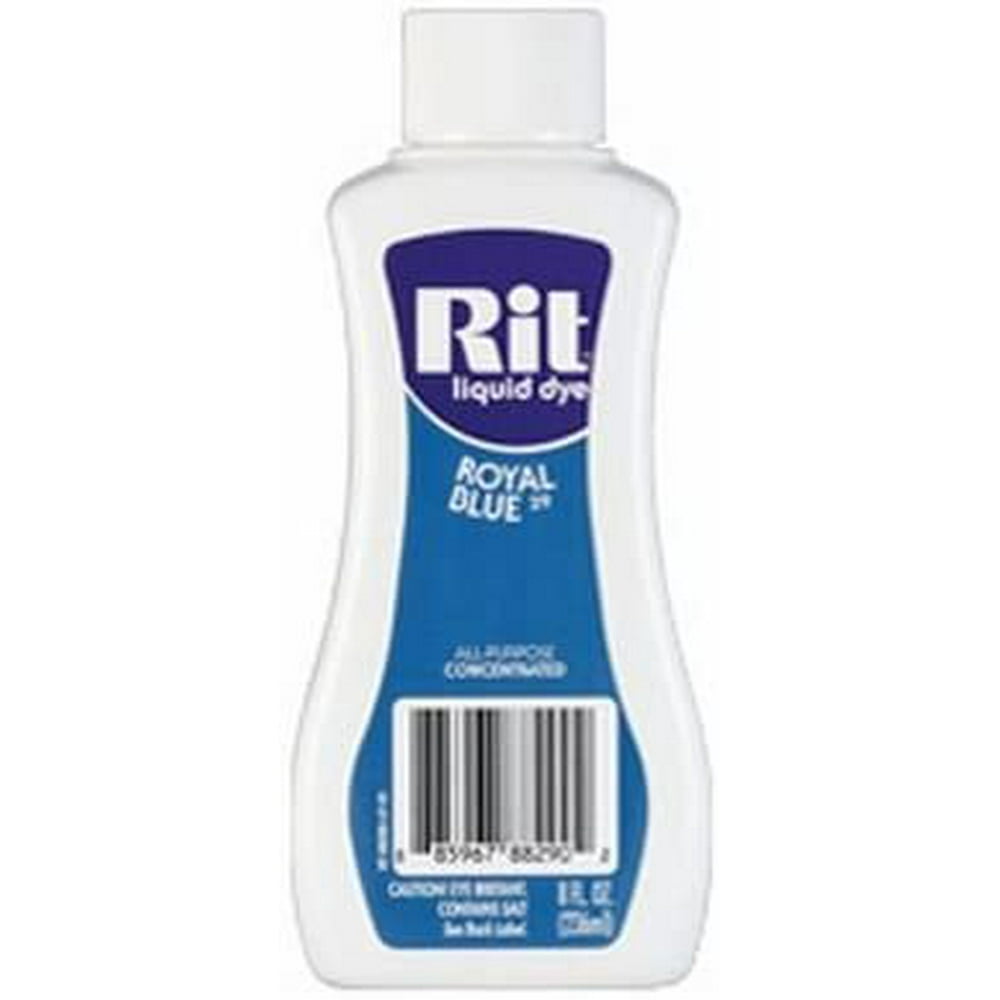 Rit Dye Liquid Royal Blue 8 oz. (3-Pack) - Walmart.com - Walmart.com