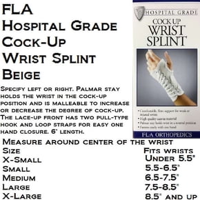 Cockup Wrist Splint