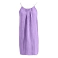 Avolia Women Summer Dress Sleeveless Tank Bodycon Sundress Backless ...