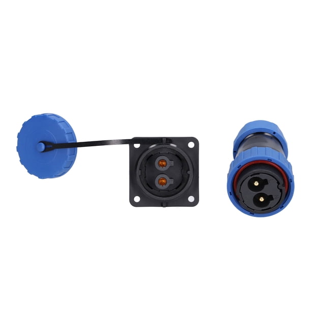 Conector I, conector impermeable, conector de aviación cuadrado de 4 ...