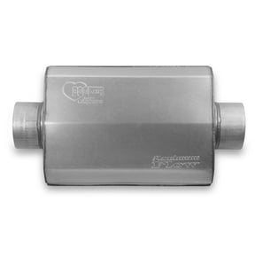 Vibrant Performance 1145 STREETPOWER Flat Black Oval Muffler - Walmart.com