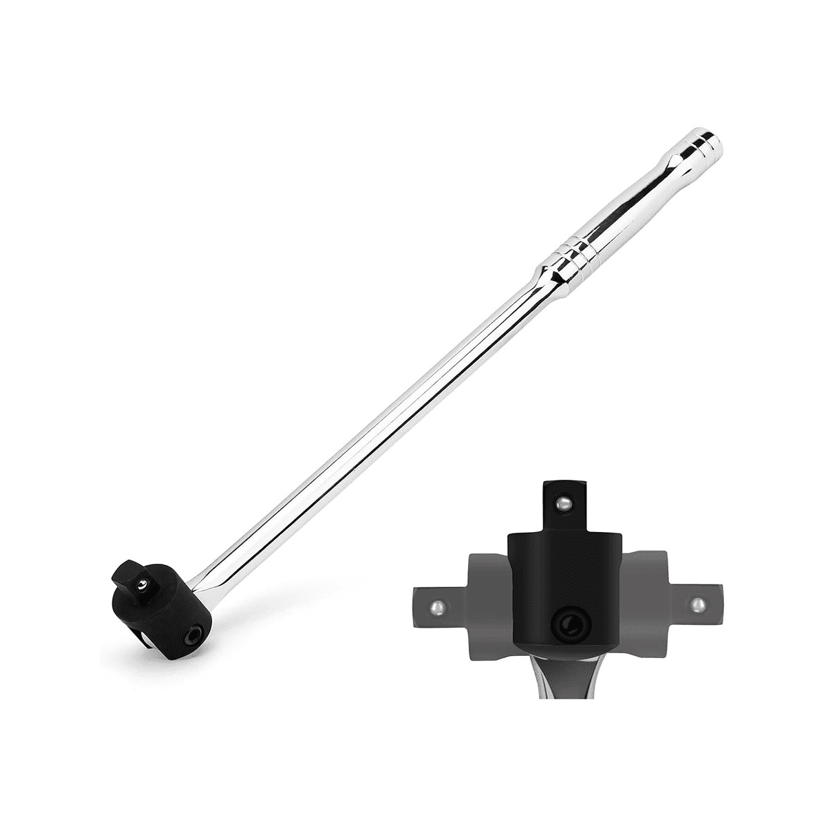 Click here for Unbranded 1/2 Breaker Bar 18-Inch Length Rotating... prices