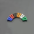 60Pcs Bike Spoke Caps 14mm Metal Caps Cycling Spokes Cap Nipples Riding ...
