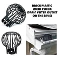 1 PCS Gutter Downspout Leaf Guard, 5.5 Inch Plastic Debris Catcher for ...