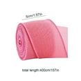 Imitation Linen Ribbon Satin Lace Edge | 1.96 in Wide, 157 in Long ...