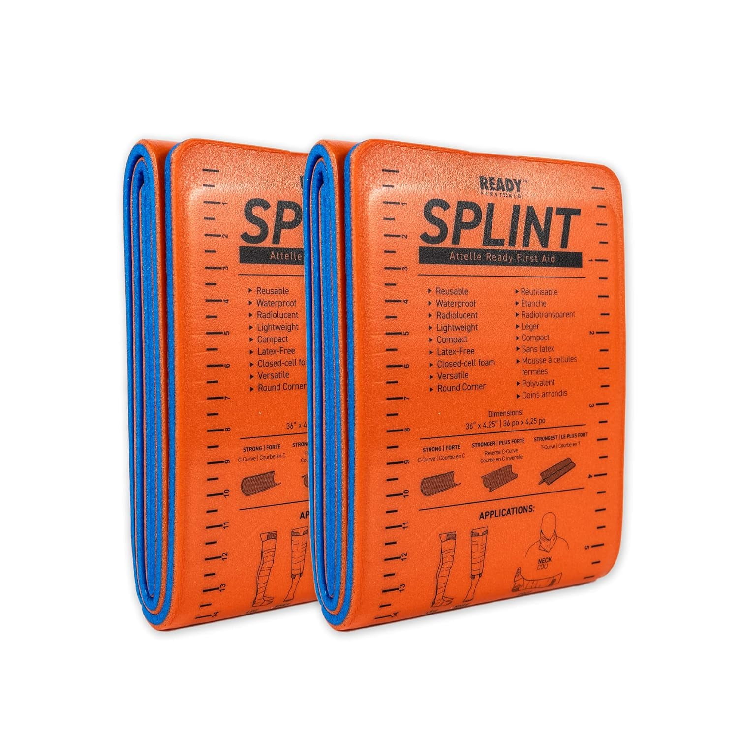 Click here for Ready First Aid - Foam Splint (4.25X36)  Aluminum... prices