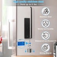Black Paper Towel Holder, Magnetic Paper Towel Holder for Fridge ...