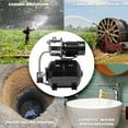 XtremepowerUS 1.6HP Shallow Well Pump With Pressure Tank, 1320 GPH 120V ...