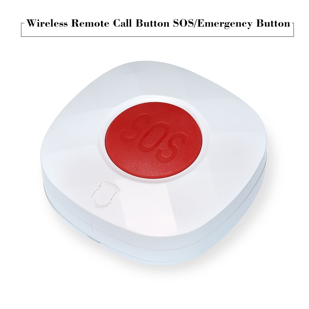 Wireless Remote Call Button SOS/Emergency Button 433MHz Caregiver Pager ...