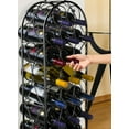 Sorbus Bordeaux Chateau Wine Rack, Holds 23 Bottles, Elegant French ...