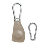 Colaxi Ratchet Pulley Rope Hanger Ratchet with Carabiners Heavy Duty ...