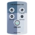 XISAOK Quality ABS Fan Remote Control for LV16GU W18RW Fan Controller Easy Operate - Walmart.com