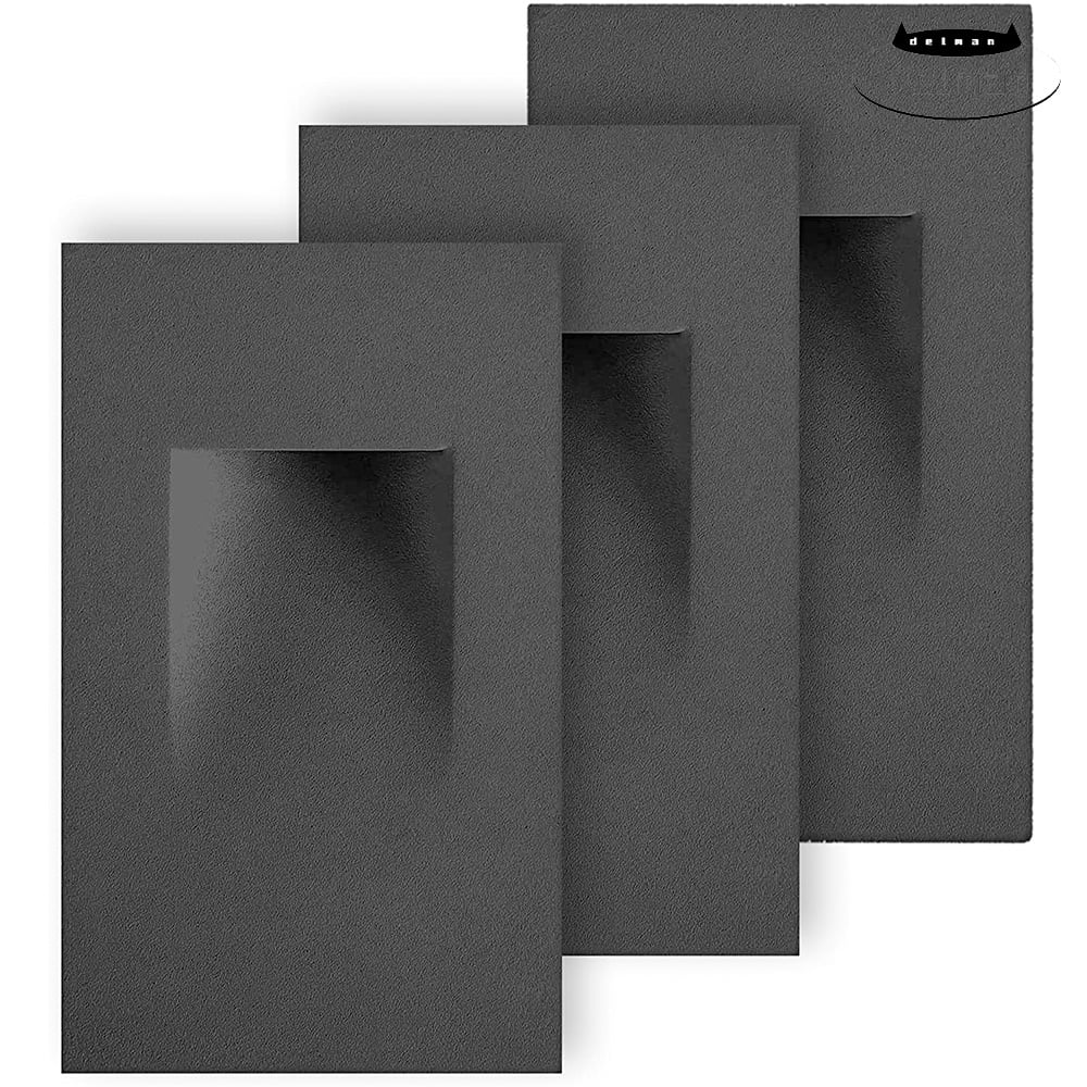 LED Stair Lights Indoor, Step Lights Outdoor Stair Light 3 Pack ...