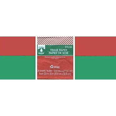 Red Gift Wrap Tissue Paper 15in X 20in - 100 Sheets - Walmart.com