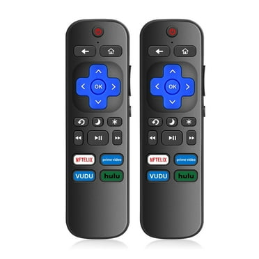 Hisense Roku TV Remote Replacement with Volume Control & Power Button ...