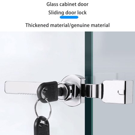 pitrice Rack Lock Zinc Alloy Window Alloy Drawer Glass Sliding Locks ...