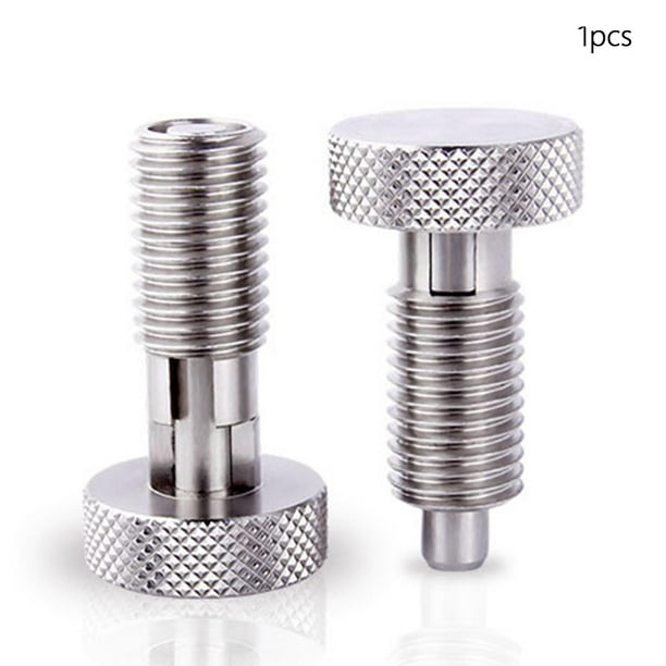 Spring Plunger,Hand Retractable Spring Plunger Knurled Handle,Stainless ...