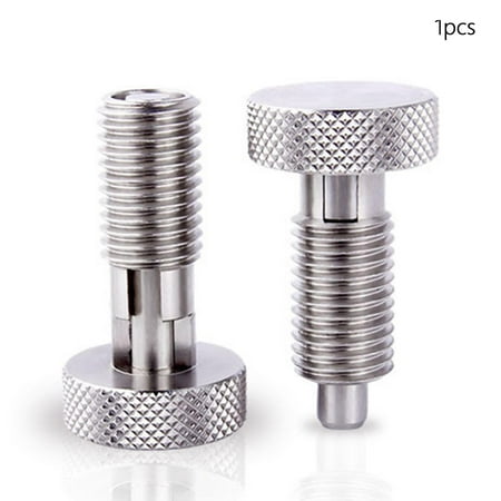 Spring Plunger,Hand Retractable Spring Plunger Knurled Handle,Stainless ...