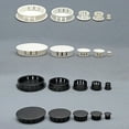 Cover Holes Snap on Plastic Plug Hole Cap Desk Caps Plugs Lid Screw ...
