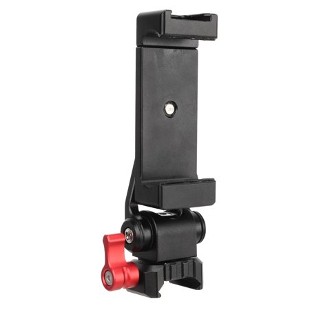 Cell Phone Clamp Mount, 1/4 Inch Screw Hole Strong Compatibility Phone ...