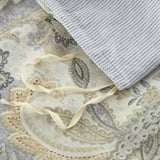 Swanson Beddings Soft Paisley Floral Print 3-Piece 100% Cotton Bedding ...