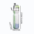 Cinvoph Cooling Spray Bottle Portable Summer Water Cup, Shatter ...