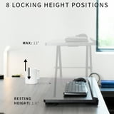 VIVO Ergonomic 27" Scissors Lift Keyboard and Mouse Riser with Wrist ...