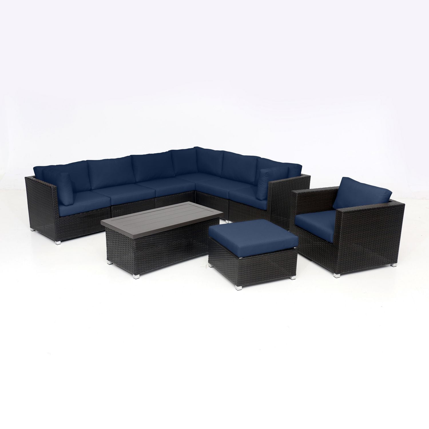 Click here for Think Patio Innesbrook Collection 9-Piece Aluminum... prices