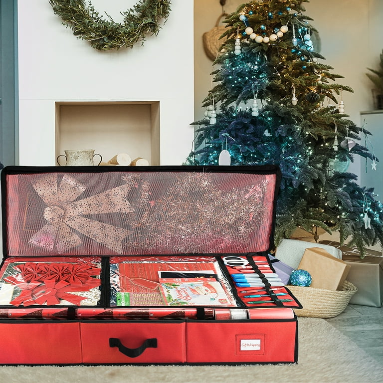 Ornament Storage Aazon.co: BSHSPX Christas Ornaent Storage Box With ...