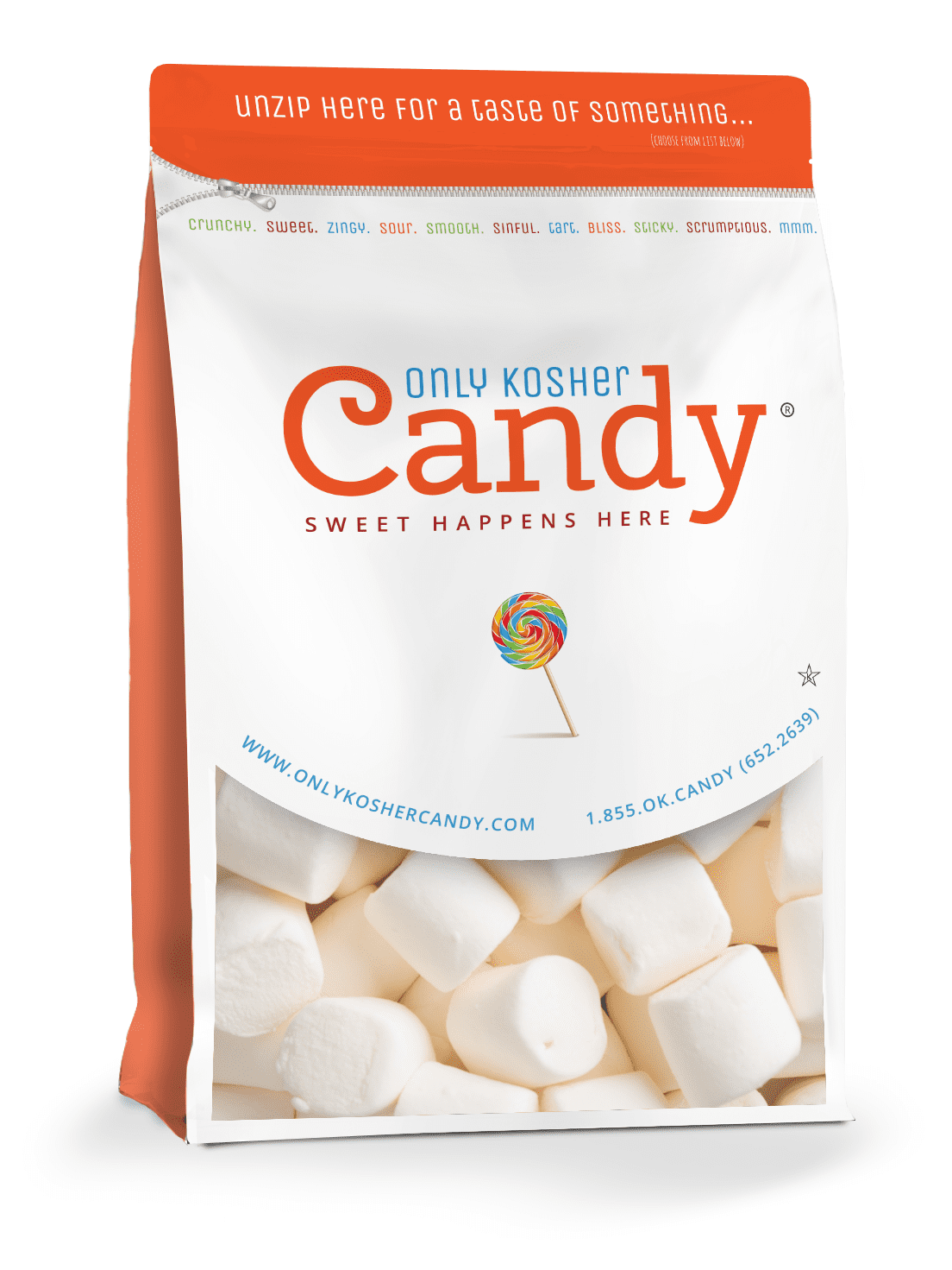 Kosher White Large Marshmallows - 1.25 lbs - Walmart.com