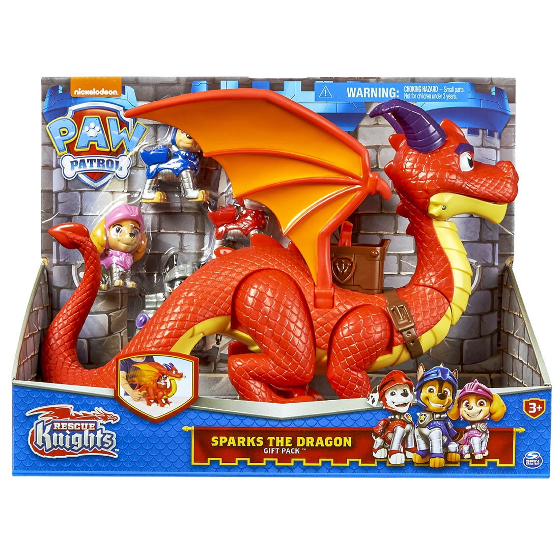 Paw Patrol Feature Dragon Bundle BJSX, 7 pieces - Walmart.com