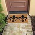 Rubber-Cal "The Clovis Legend" French Provincial Doormat, 18 x 30-Inch ...