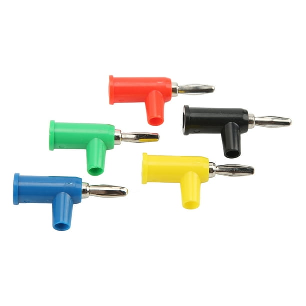 FLAMEEN Banana Plugs 4mm Stackable Solderless Red Black Yellow Blue ...