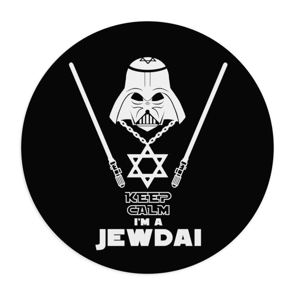 Jewdai Star Wars Mousepad - Jewish Gifts for Boys Girls Men Women - Bar ...