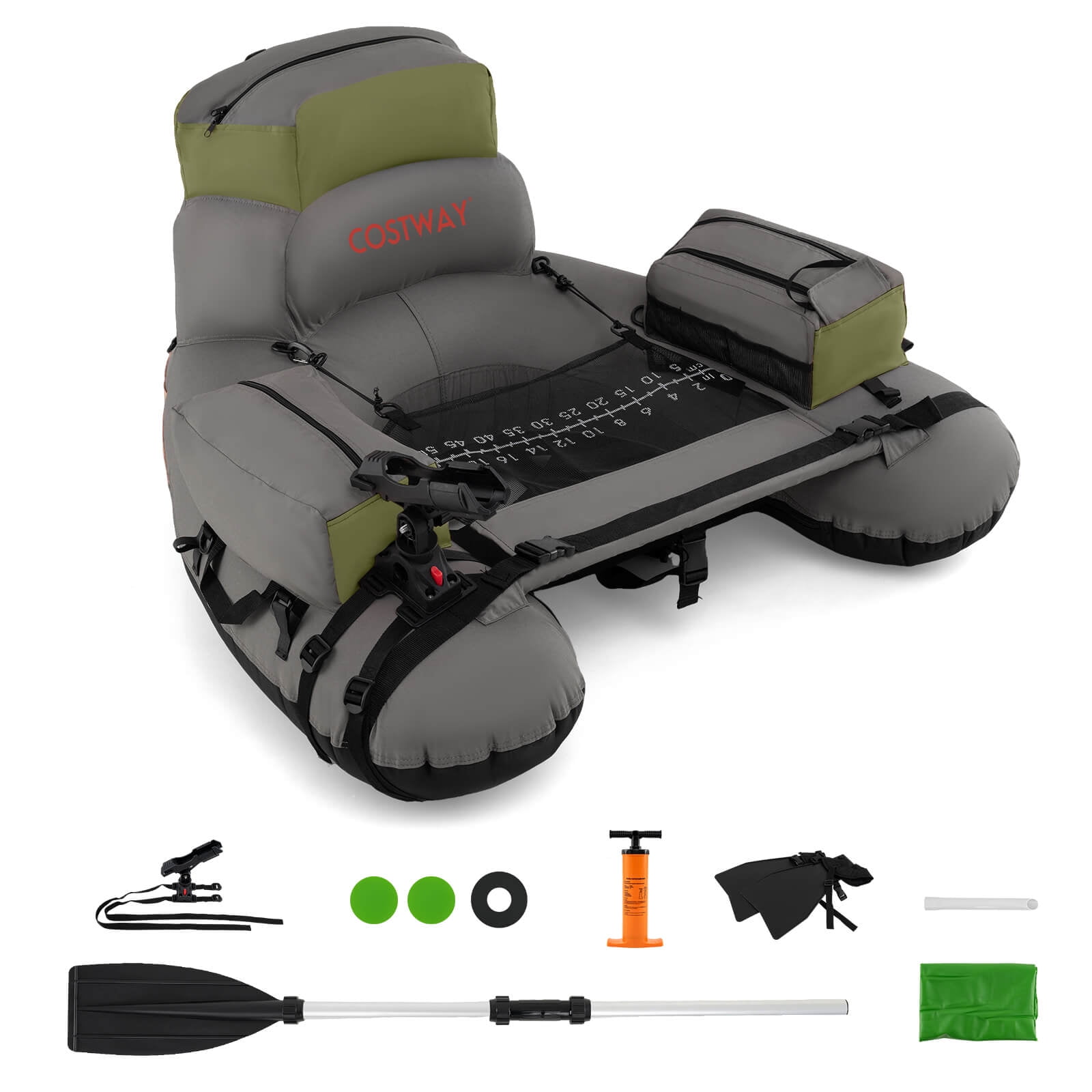 Click here for Costway Goplus Inflatable Fishing Boat 350 Lbs Fis... prices