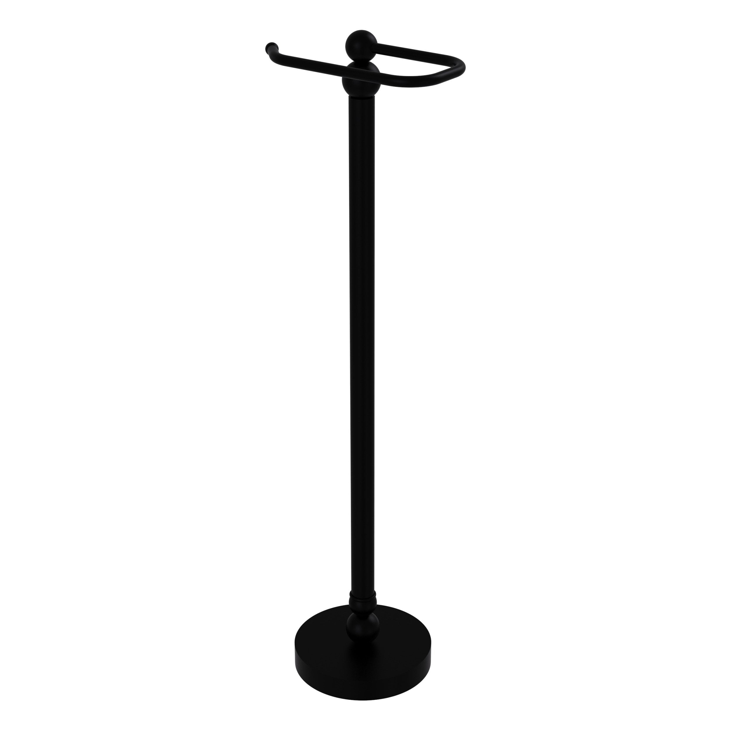 Bolero Collection Free Standing Toilet Tissue Stand in Matte Black ...